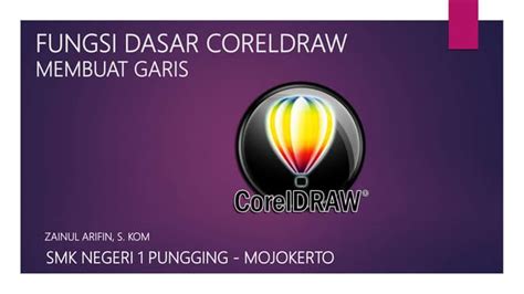 Dasar Dasar Coreldraw 2 Ppt