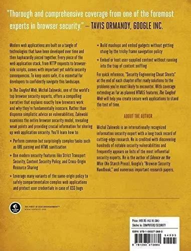 The Tangled Web A Guide To Securing Modern Web De Zalewski Michal