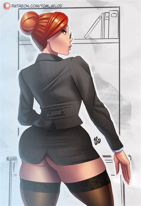 Librarian By TomWlod Hentai Foundry