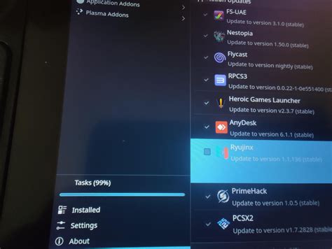 discover no longer updates any application r steamdeck