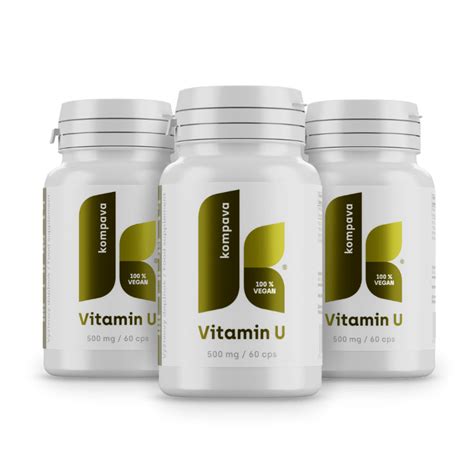 Vitamín U - proti žalúdočným vredom • kompava.sk