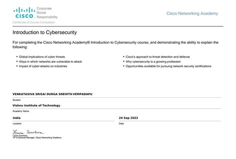 Snehith Vempadapu On Linkedin Cisco Cybersecurity Netcad