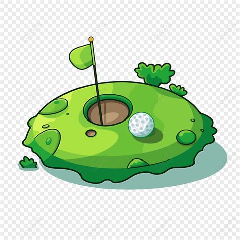 골프 그린 벡터상표클립 아트만화 Png 일러스트 무료 다운로드 Lovepik