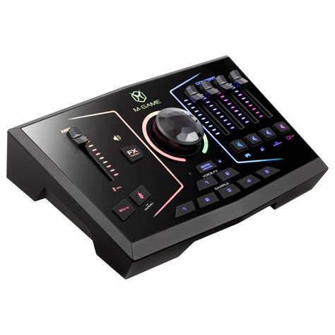M Audio M Game Rgb Dual Usb Streaming Gaming Audio Interface At Gear4music