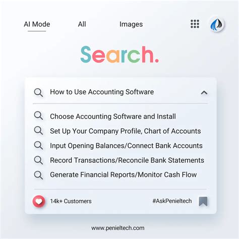 How To Use Accounting Software Penieltech