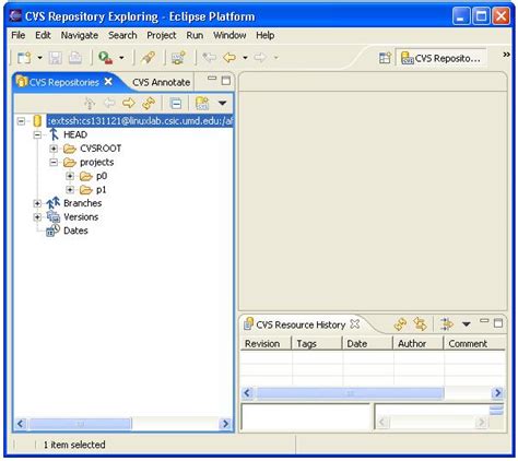 Eclipse Managing Homeworks Setting Up A Repository Eclipse Managing