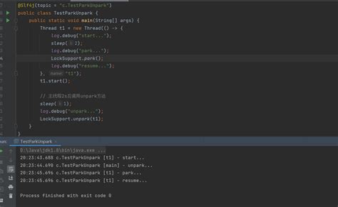 juc并发编程——park and unpark juc park csdn博客