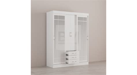 Шкаф купе Маэстро 170х220 Белый четырехверный купить недорого с доставкой в Москве