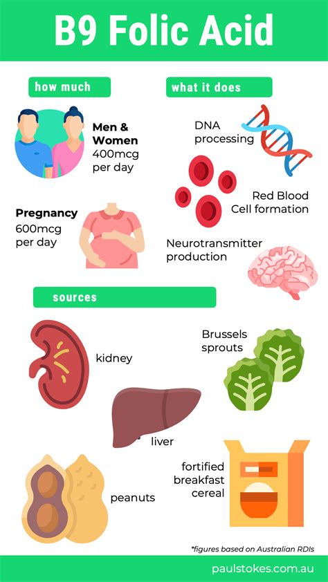 Folic Acid Food Sources List
