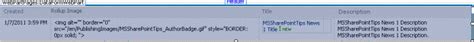Converting A Sharepoint Custom List View Web Parts Into An Xslt Data