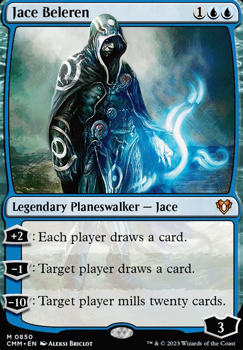 Jace Arcane Strategist Commander Edh Mtg Deck