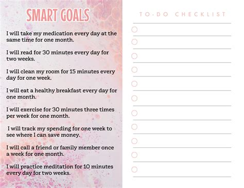 Smart Goals Examples For Youth At Jessica Goza Blog