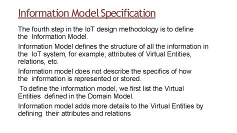 UNIT IV Part IOT Platforms Design Methodology