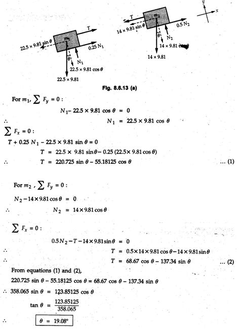 Solved Example And Practice Problems Dry Friction