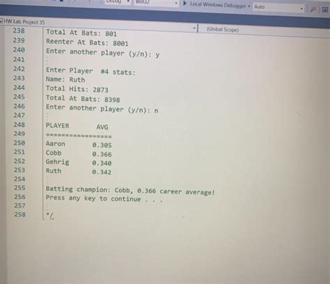 Solved Build Debug Test Analyze Tools Extensions Window Help