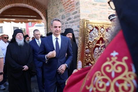Tensiuni în Sfântul Munte Athos La Vizita Premierului Grec Kyriakos Mitsotakis Acuzat De