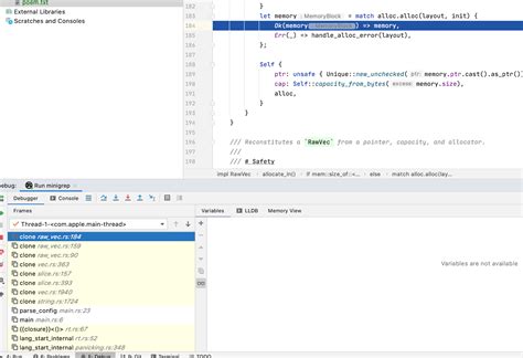 Clions Debugger Doesnt Show Stdlib Source Code When Using Lldb