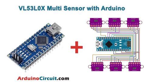 Using Vl53l0x Multi Sensor With Arduino In 2024 Arduino Arduino