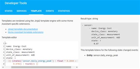 using home assistant to calculate my energy bill using data from my