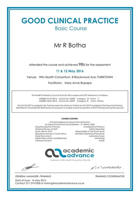 Gcp Certificate Pdf