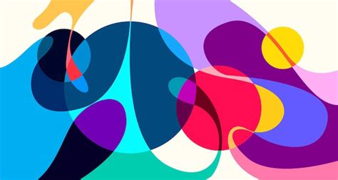 Premium Vector Abstract Liquid Shape Fluid Geometric Design Isolated Gradient Waves With