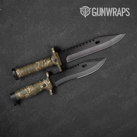 Relv Moab Camo Gear Skin Vinyl Wrap Film For Knife
