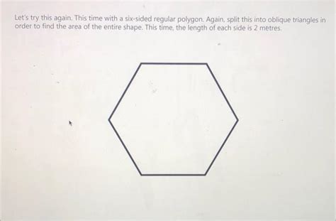 Solved Let S Try This Again This Time With A Six Sided Chegg Com