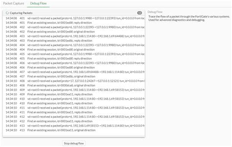 Using The Debug Flow Tool Fortigate Fortios 742 Fortinet
