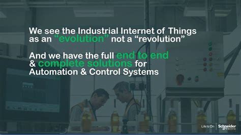 Schneider Electric On Linkedin Is The Industrial Iot A Revolution Or