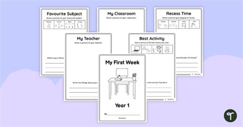 First Day Of Year 1 Teach Starter