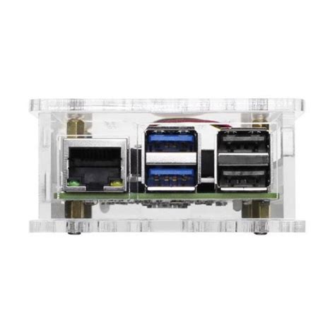 Acrylic Case For Raspberry Pi 5 Clear X2 Robotics In Canada