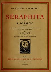 Séraphita Balzac Honoré De 1799 1850 Free Download Borrow And