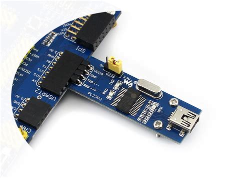 PL2303 USB UART Board Mini USB TO UART Solution With USB Mini AB Connector