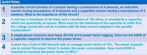 Solved QUESTIONS A Parallel Circuit Consists Of A Resistor Chegg