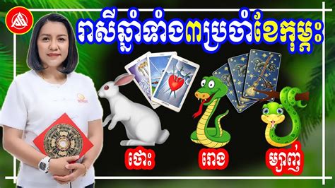 រាសីឆ្នាំទាំង៣ ប្រចាំខែកុម្ភះ ឆ្នាំ២០២៤ ឆ្នាំថោះ រោង ម្សាញ់ លុយកាក់ ស្នេហា ការងារ Youtube
