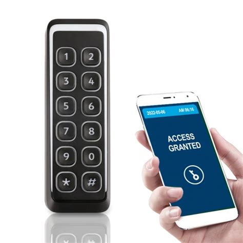 Mini Smart Access Control Qr Code Reader Em MIFARE RFID Card Scanner With Wiegand RS485 Osdp