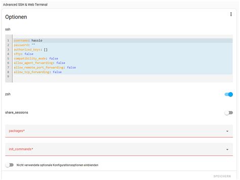 advanced ssh and web terminal startet nicht add ons simon42 community