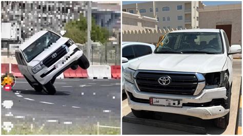 Sidewall Skiing Land Cruiser In Custody After Viral Video Read Qatar Tribune On The Go For