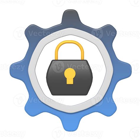 Padlock Gear Setting 49769193 Png