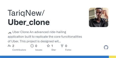 GitHub TariqNew Uber Clone Uber Clone An Advanced Ride Hailing Application Built To