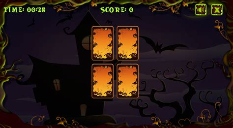 Halloween Memory Html5 Puzzle Game By Codethislab Codecanyon