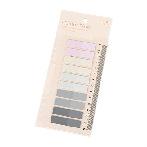 Wutyu Index Marker Sticker Morandi Translucent Creative Notes Students