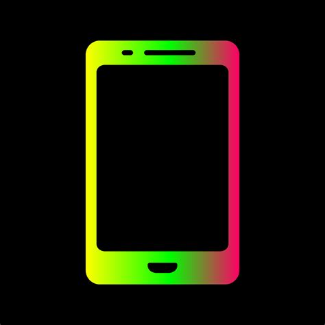 Cell Phone Vector Icon Vector Art At Vecteezy