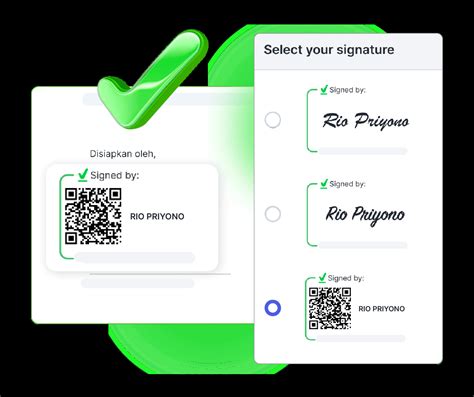 Official Qr Code Signature Provider Mekari Sign