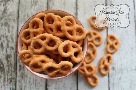 Hand Dipped Pumpkin Spice Pretzels
