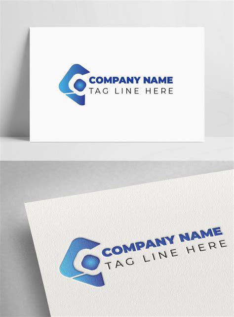 파란색 문자 C 회사 로고 이미지 사진 450031723 무료 다운로드