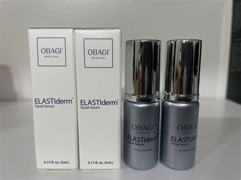 Obagi X 2 Elastiderm Facial Serum 017oz 5ml Facial Serum Travel
