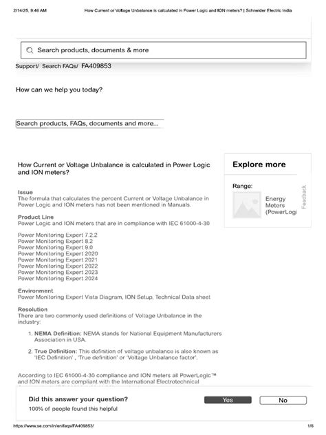Powerlogix Meter Unbalance Calculation Part1 Pdf