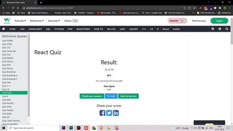 Dolly K On Linkedin React Reactjs Quiz Test Development Coding
