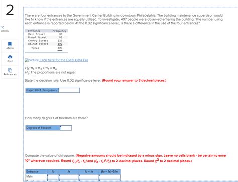 Solved Compute The Value Of Chi Square Negative Amounts Chegg